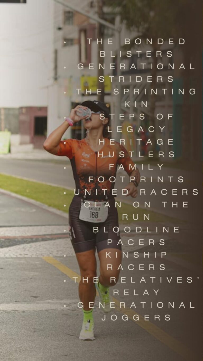 Top 500 Running Team Names for Families, Moms, Kids, and More - Running ...