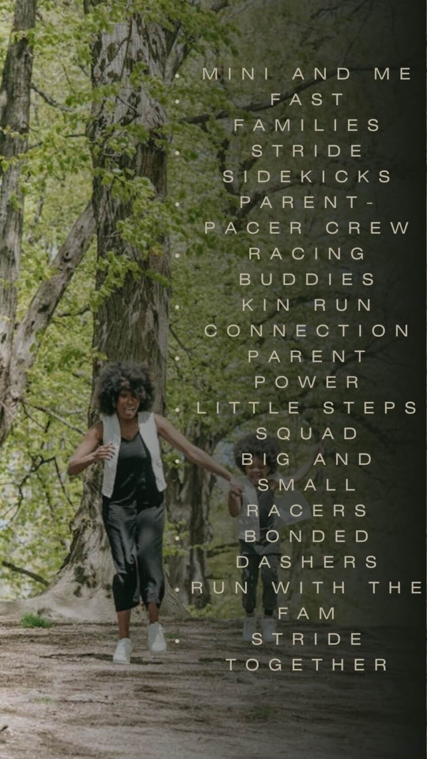 Top 500 Running Team Names for Families, Moms, Kids, and More - Running ...